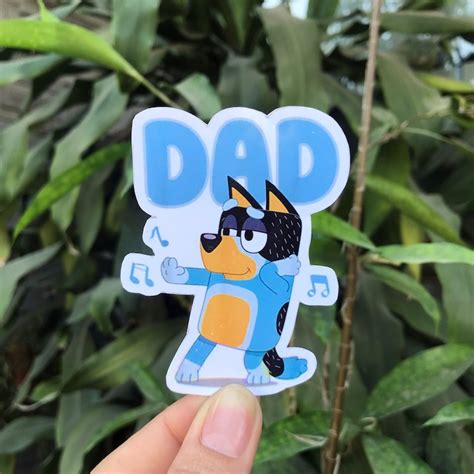 Bluey Vinyl Decal Sticker Bluey Funny Bluey Sticker For Etsy