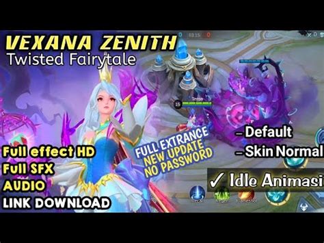 Update Script Vexana Zenith Full Effect Voice Sfx No Password Youtube