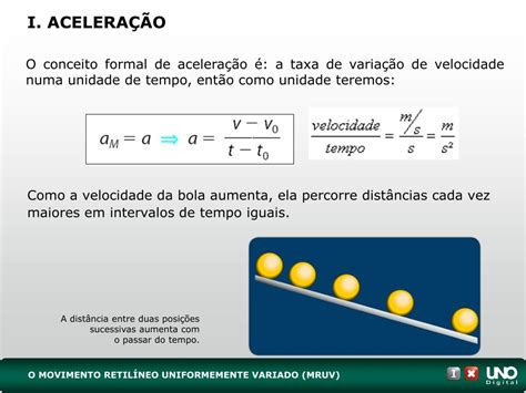 PPT MOVIMENTO UNIFORMEMENTE VARIADO MUV PowerPoint Presentation