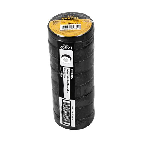 Cinta De Aislar De 9 M X 19 Mm Negra Pretul Cinta De Aislar 20521