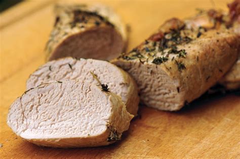 Filet mignon de porc à basse température