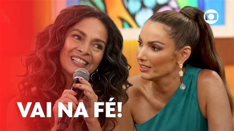 Claudia Ohana comenta sobre Dora sua personagem em Vai Na Fé