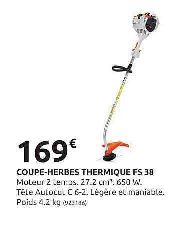 Promo Coupe Herbes Thermique Fs 38 Chez Rural Master ICatalogue Fr