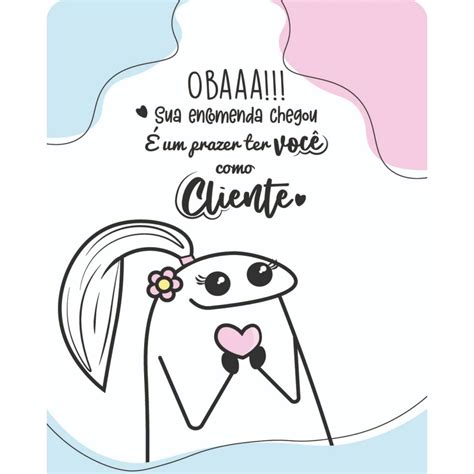 25 Cards Flork Meme Oba Sua Encomenda Chegou Shopee Brasil