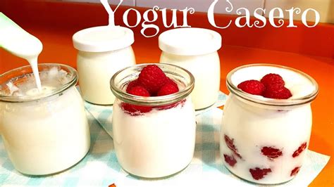 Como Hacer Yogurt Casero En Yogurtera Yogurt Griego CREMOSO YouTube