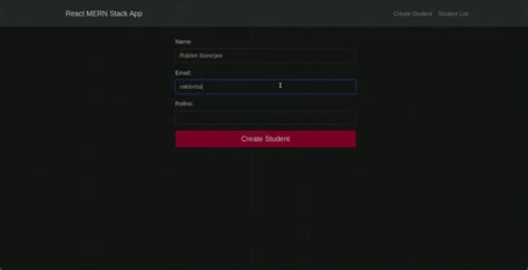 how to build a basic crud app with node and react geeksforgeeks
