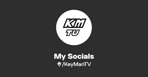 My Socials Twitter Instagram Facebook Tiktok Linktree