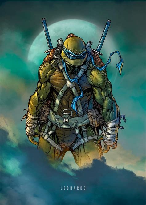 TMNT LEONARDO Colors By Le0arts On DeviantArt Teenage Mutant Ninja