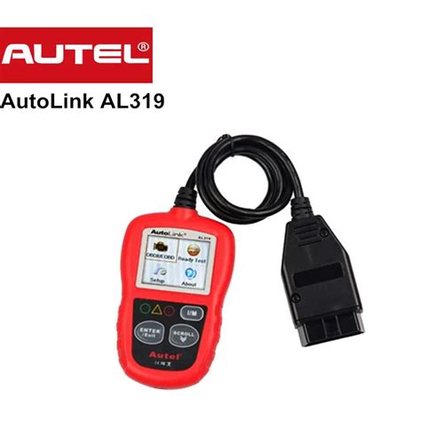 Original Autel AutoLink AL319 OBD II EOBD Code Reader Newest Generation