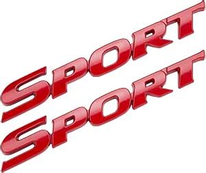 Amazon Hnluy Pack Car Sport Sticker D Metal Sport Car Truck