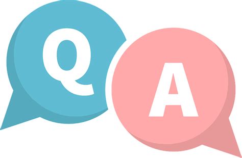 download question and answer questions and answers q a royalty free vector graphic pixabay