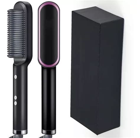 Escova Alisadora De Cabelo Ânion 3 Em 1 Basic Sleek Bivolt