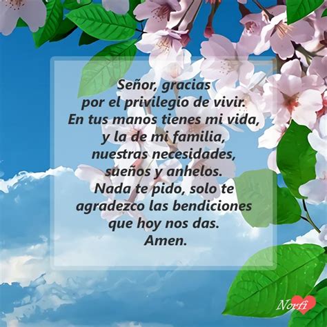 Gracias Se Or Por Este Nuevo Dia Siobhannmarni