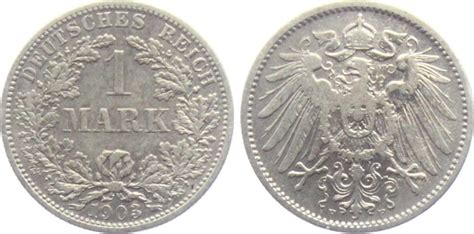 Kaiserreich 1903 F 1 Mark großer Adler ss MA Shops