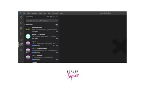 typescript installation scaler topics