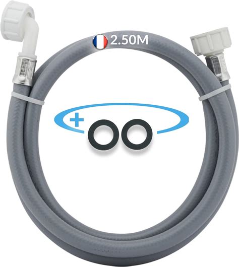 BYMEO Tuyau Machine à Laver 2 50ML Tuyau d Arrivée d Eau Pour Lave