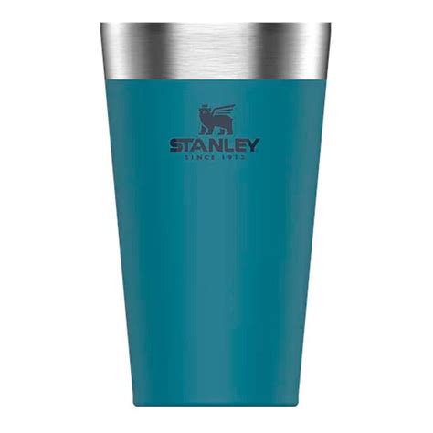 COPO TÉRMICO STANLEY SEM TAMPA 473ML LAGOON AZUL CLARO