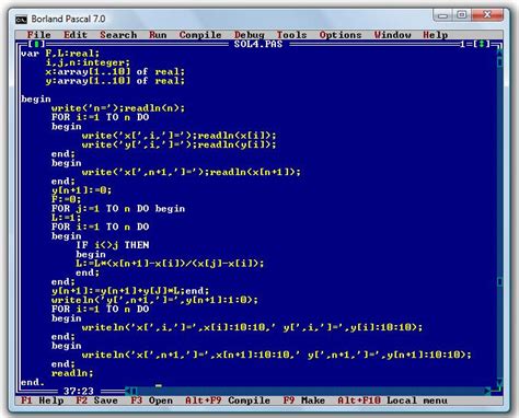 Lenguaje de programación Pascal actualizado a 2024