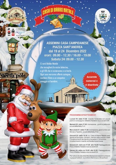 Casa Di Babbo Natale Comune Di Assemini