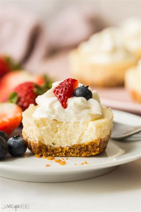 Easy Cheesecake Cupcakes Recipe VIDEO The Recipe Rebel