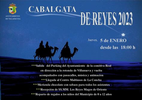 Cabalgata de Reyes 2023 Villaescusa Miplanhoy qué hacer hoy en