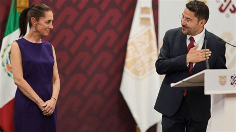 Martí Batres se unirá al gabinete de Claudia Sheinbaum