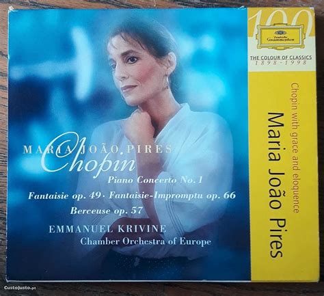 Maria João Pires Chopin Concerto Para Piano Nº 1 Música e Filmes