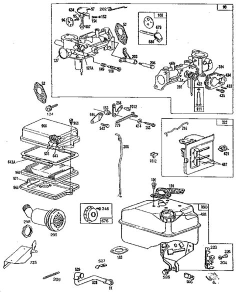 Briggs And Stratton Hp Carburetor Linkage Diagram Choke