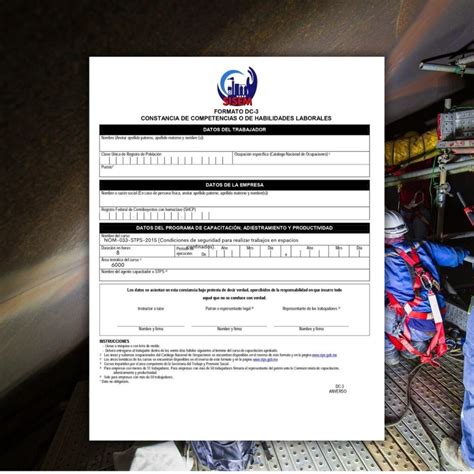 Constancia De Habilidades Laborales DC 3 NOM 033 STPS 2015 Sisem