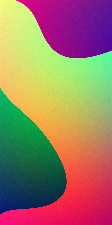 Abstract Pink Blue Purple Yellow Minimalist Colorfulness Orange