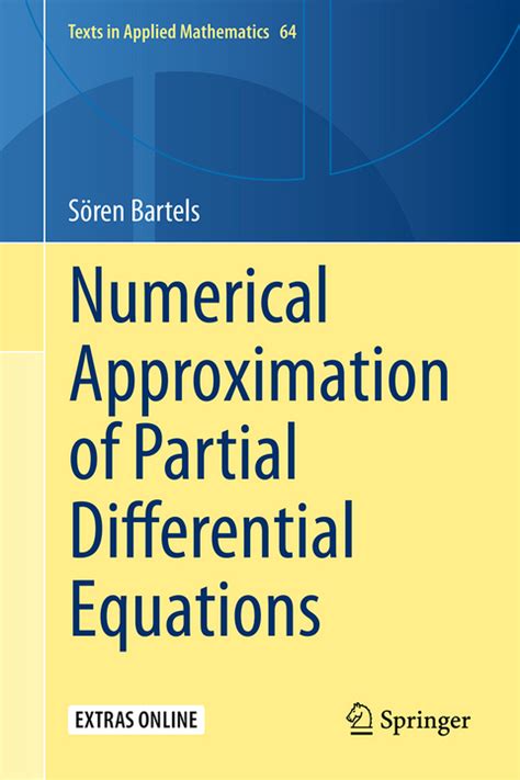 numerical approximation of partial differential… von sören bartels isbn 978 3 319 32353 4