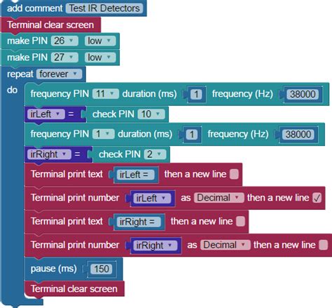 Test The Ir Sensor Circuits Learn Parallax