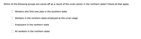 Solved Contrasting Labor Union Laws In Two States Chegg