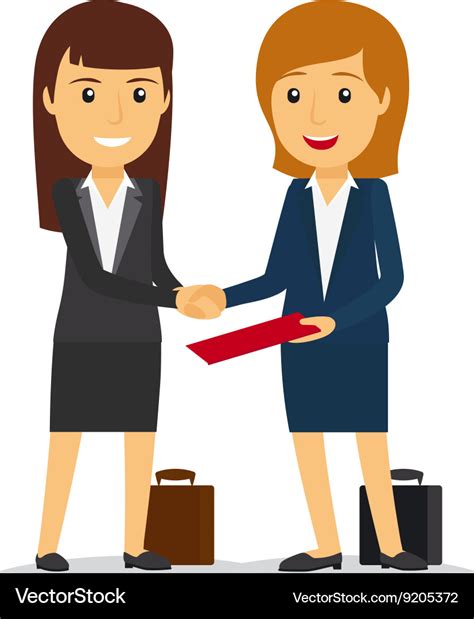 Women Shaking Hands Icon