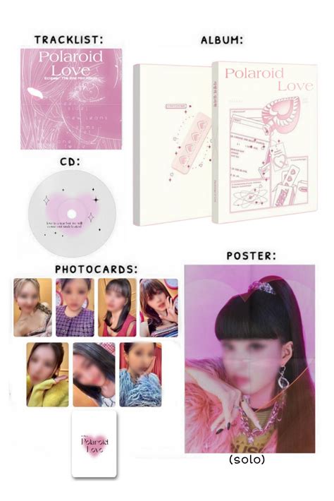 Mini Album De Kpop Dr Shifting Twice Stayc Polaroid Love K Pop Concept