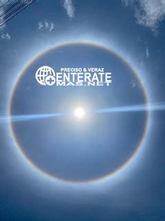 Qué es un halo solar aquí te decimos y porque se produce Enterate