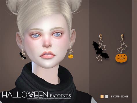 S Club Ts Ll Earrings The Sims Catalog
