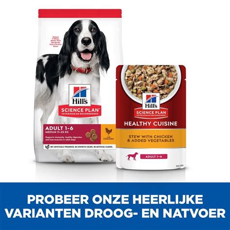 Hill S Science Plan Healthy Cuisine Adult Stoofpotje Voor Honden Met