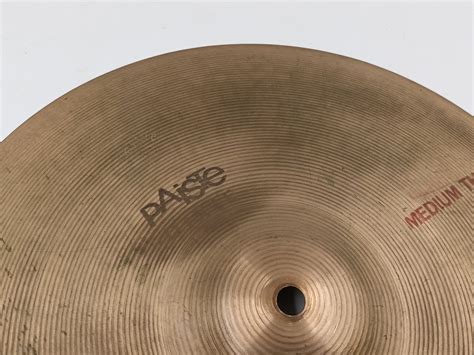 Vintage Paiste Dixie 14 Medium Thin Crash Cymbal Drumattic