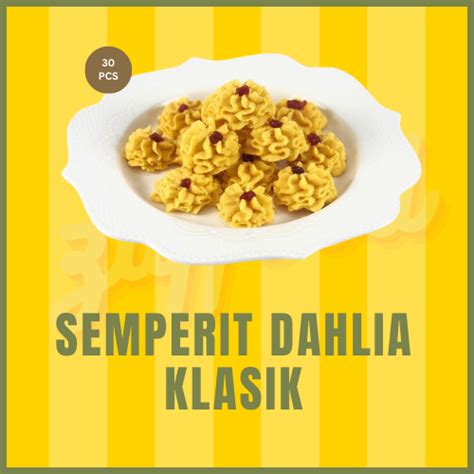 Raya Special Semperit Dahlia Cookies Kuih Raya Fresh Homemade