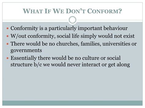 PPT Social Norms And Conformity PowerPoint Presentation Free