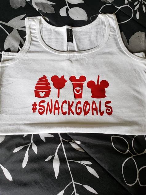 Snack Goals Disney Shirt Snack Goals Tshirt Disney Shirts Etsy UK