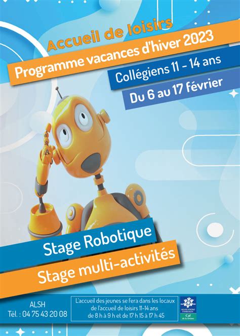 Inscription Accueil De Loisirs Ados Vacances D Hiver 2023 Ville De