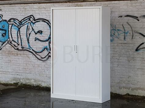 Armoire métallique A rideaux L 120 x H 200 cm Corps Blanc