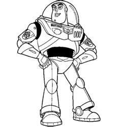 Coloriages Aventures de Buzz l Éclair Dessins Animés Dessins à