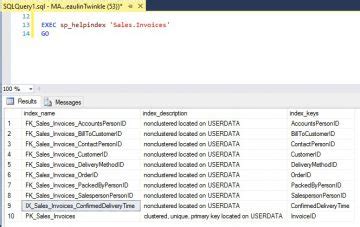 Find Indexes On A Table In SQL Server My Tec Bits