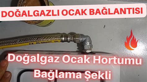 Doğalgazlı Ocak Bağlantısı Nasıl Yapılır Set Üstü Ocak Bağlantısı