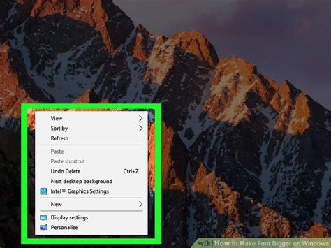 How To Make Font Bigger On Windows Steps With Pictures