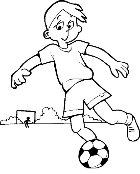 Dessins Gratuits à Colorier Coloriage Soccer à imprimer