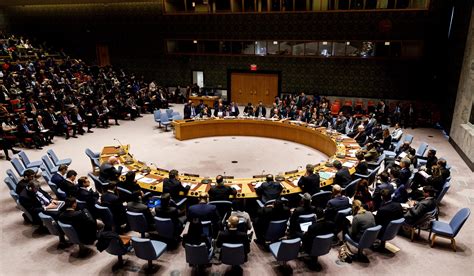 Onu Eeuu Veta Resoluci N En Consejo De Seguridad Sobre Pausas